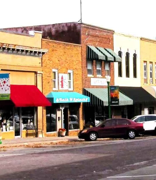 gorgeous nebraska postcard town ftr