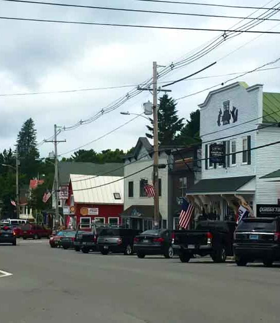 maine town life serene ftr
