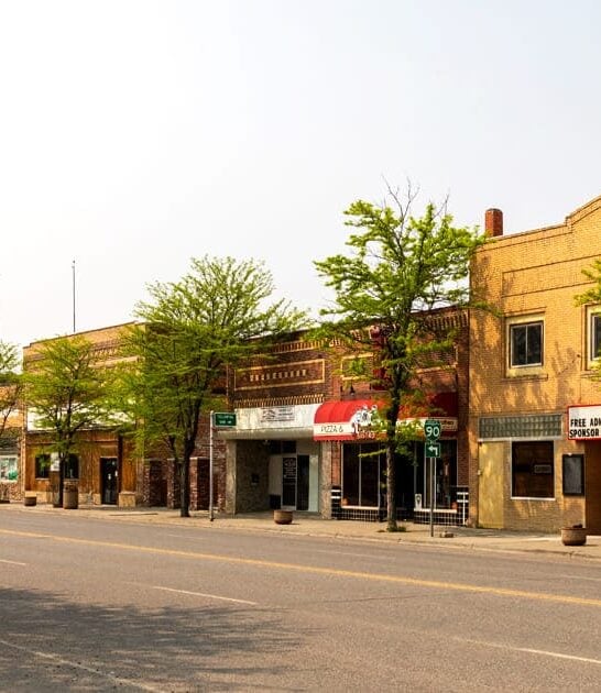 small affordable town montana ftr