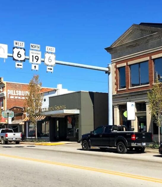 town postcard worthy indiana ftr