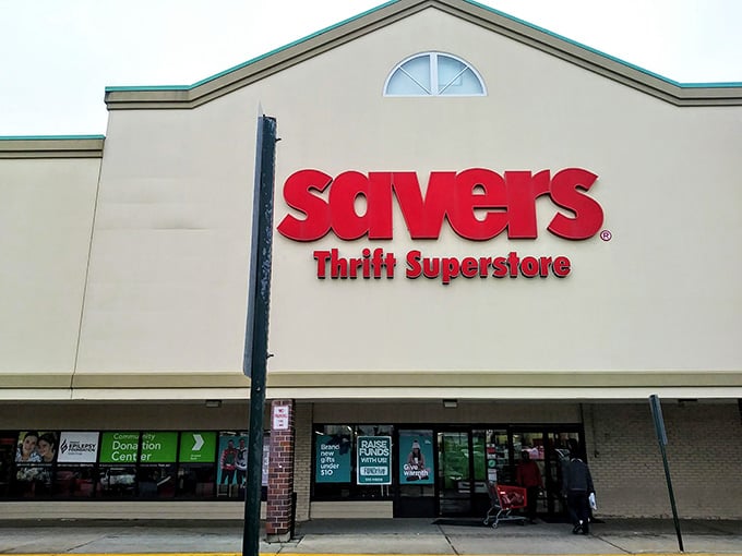 That bold red sign isn't just marking a store, it's announcing the entrance to your new favorite weekend adventure.