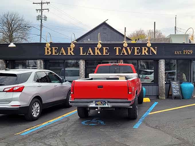 That parking lot stays packed for a reason, and it's not just because Michiganders forgot where they parked their trucks.