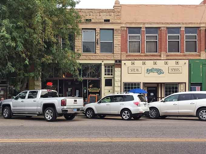 That historic storefront practically glows with promise, like finding a treasure chest on Main Street Florence.