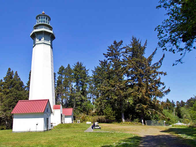 Standing tall at 107 feet, Washington's tallest lighthouse commands the coastline like a maritime skyscraper with better views.
