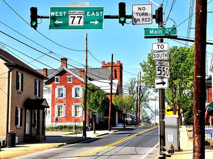 Small-town charm meets mountain majesty on Thurmont&rsquo;s quiet streets, where traffic is light and life moves at an unhurried pace.
