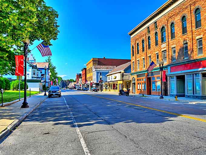 Downtown Adams looks like a movie set for "small-town America," except it's wonderfully, authentically real.