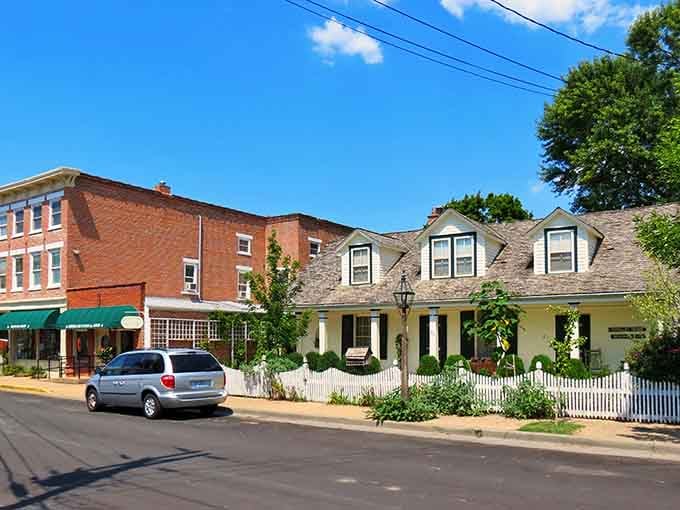 Missouri's oldest town looks like it stepped straight out of a time machine and forgot to go back.