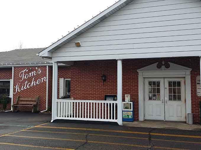 The welcoming front porch and simple charm promise exactly what's inside: honest, delicious food served without pretense or fuss.