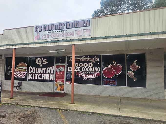Those playful food graphics on the storefront windows are like a delicious preview of coming attractions for your taste buds.