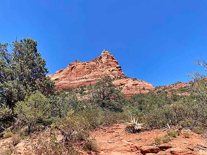 The approach to Red Rock State Park promises the kind of scenery that makes you question why you ever stayed indoors.