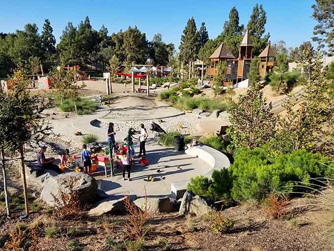 Adventure Playground sprawls across Irvine like childhood's greatest hits album, where every corner promises something new to discover.
