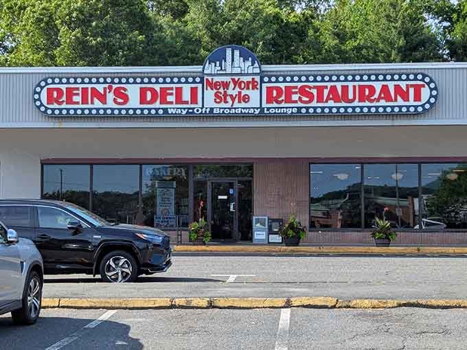 When a deli puts its name in lights this bold, you know they're not messing around.