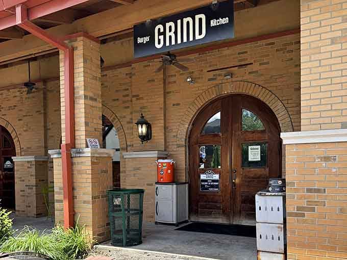 Those iconic arched doorways aren't just entrances – they're portals to a world where vegetables get the respect they deserve and burgers reach their highest potential.