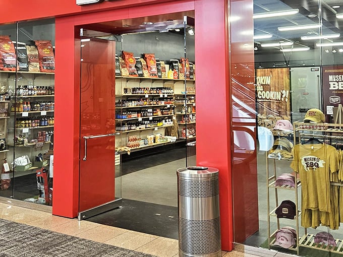 The bold red entrance to the Museum of BBQ beckons like a smoky siren call to meat lovers everywhere. Kansas City's shrine to all things barbecue doesn't whisper&mdash;it announces.