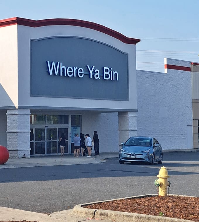 The unassuming storefront of Where Ya Bin beckons bargain hunters like a siren call to sailors of savings.