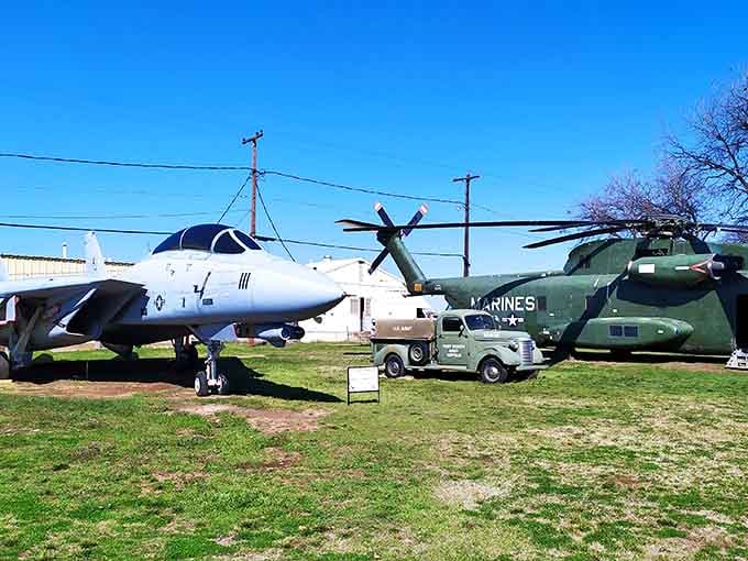 This Soviet-era fighter jet looks ready to star in its own Cold War thriller right here in Texas.