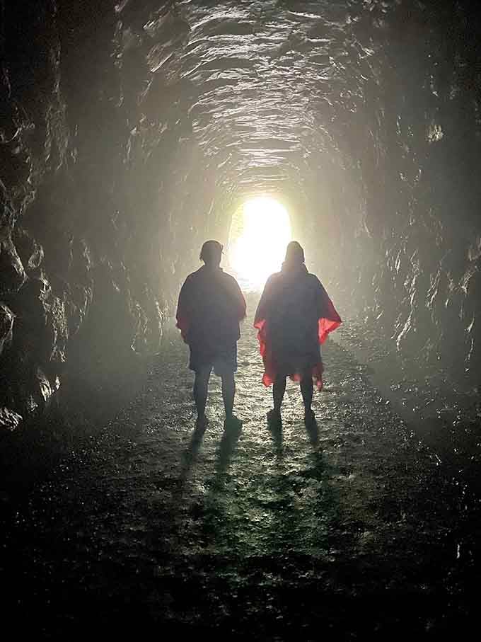 Walking toward the light at tunnel's end, you'll understand why this place inspires both photographers and philosophers.