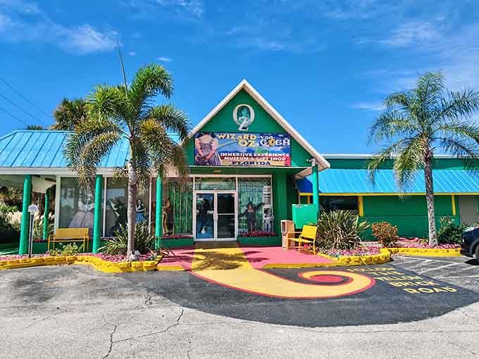 That yellow brick road isn't just painted on—it's your actual entrance to pure nostalgic magic.