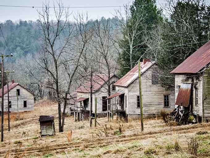 When buildings show signs of neglect, you know you've found authentic abandonment at its finest.