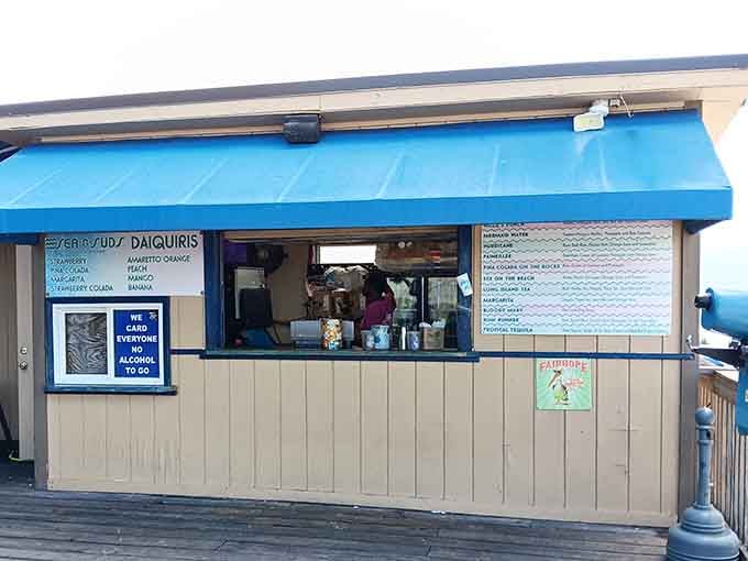 The daiquiri shack serves frozen drinks with the efficiency of a well-oiled machine, because sometimes you need a little liquid sunshine with your seafood.
Add to Conversation
