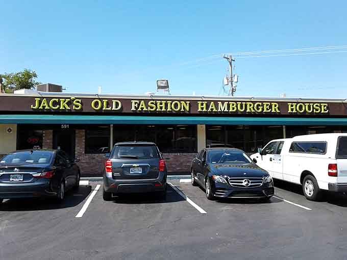 Jack's unpretentious storefront has witnessed decades of hungry Floridians making the pilgrimage for burgers that don't need gimmicks&mdash;just quality beef and a well-seasoned grill.