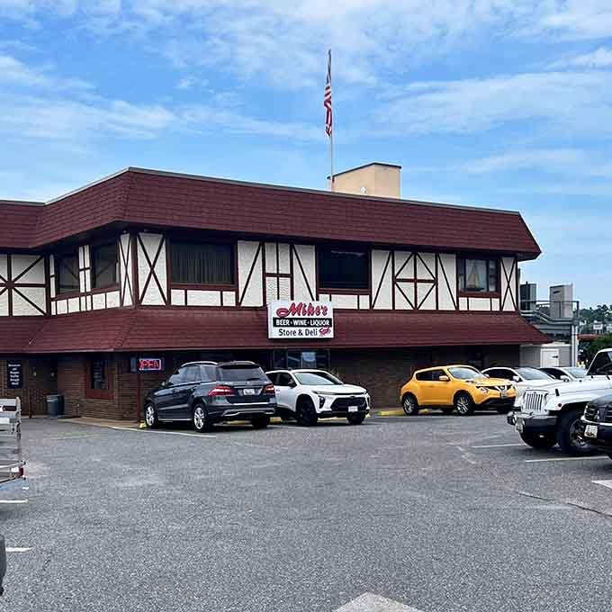 That Tudor-style exterior isn't fooling anyone, this is where serious crab lovers come to worship at the altar of Old Bay.