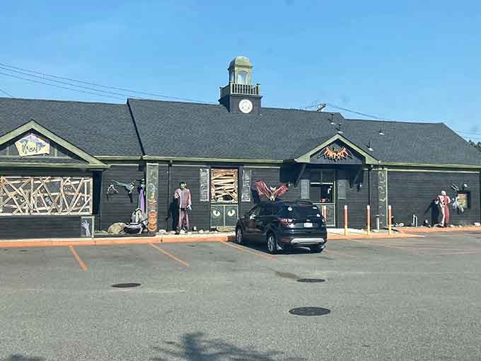 The exterior promises something wonderfully weird is waiting inside, and trust us, it delivers on that promise spectacularly.