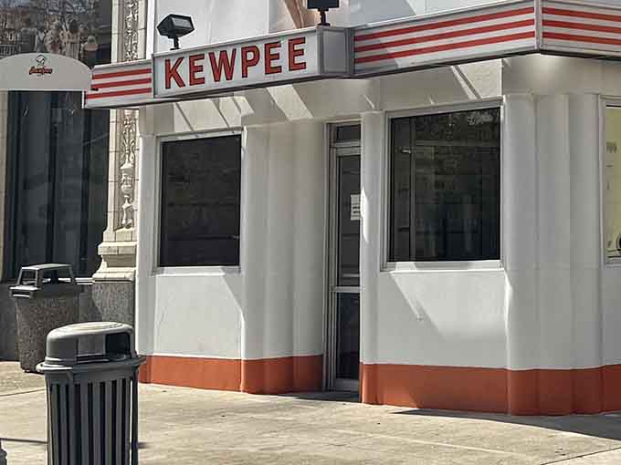 The building's classic architecture proves that some things were simply built better back in the day, including burger joints.
