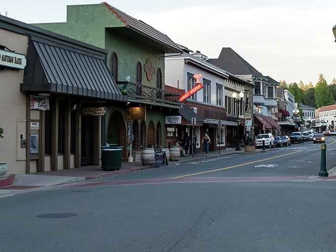 Main Street Placerville looks like someone preserved the 1800s but added better coffee and actual plumbing.