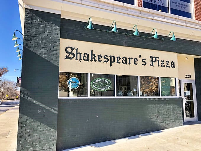 Bathed in sunshine, Shakespeare's green brick facade has become as recognizable to Mizzou students as their own dorms&mdash;a home away from home where cheese pulls are practically an art form.