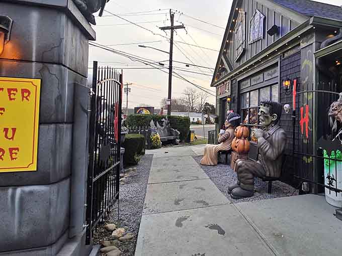 The exterior promises something wonderfully weird, and trust us, it delivers on that promise in spectacular fashion.