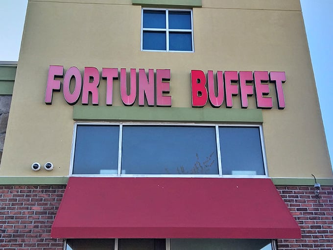 When a building wears its name this proudly, you know they're confident about what's waiting inside.