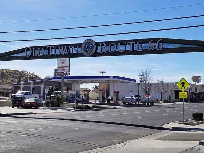 Morning light bathes the Route 66 gateway, a daily reminder that Victorville sits along America's most storied highway, offering history with every sunrise.