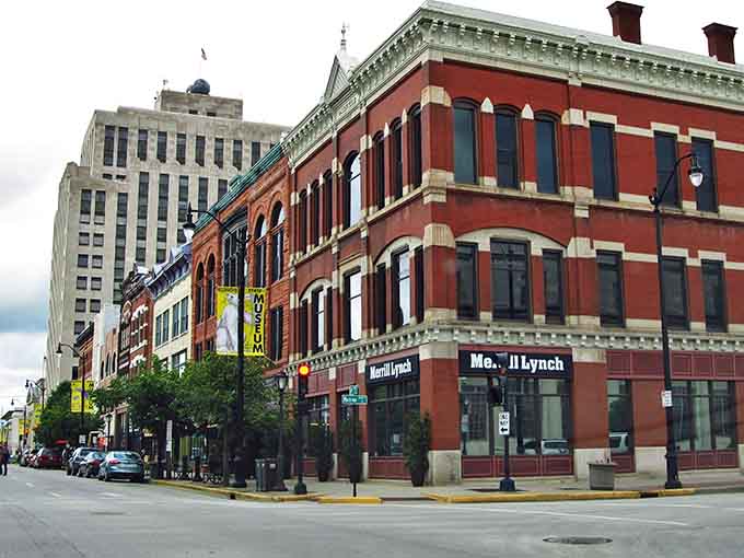 Downtown Springfield serves up historic architecture and tree-lined streets that make you actually want to walk places.
