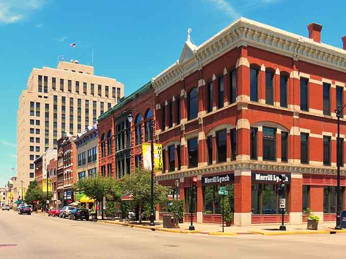 Downtown Springfield serves up historic architecture and tree-lined streets that make you actually want to walk places.