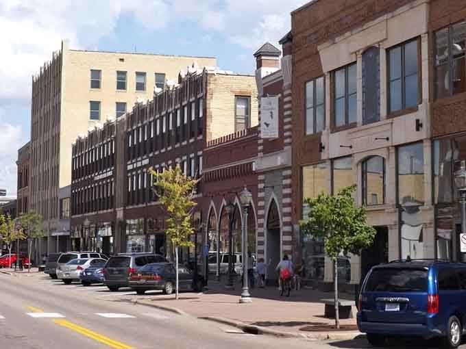 Downtown Saint Cloud serves up that classic Main Street America vibe where parking spots outnumber your monthly expenses.