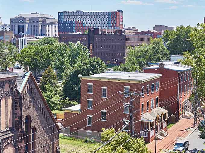 Camden's mix of historic architecture and modern buildings creates an urban landscape where affordability meets accessibility, perfect for stretching those Social Security dollars.