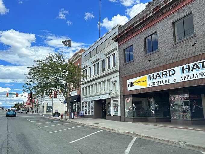 Main Street in Price offers that quintessential small-town charm where your dollar stretches further than your weekend plans.