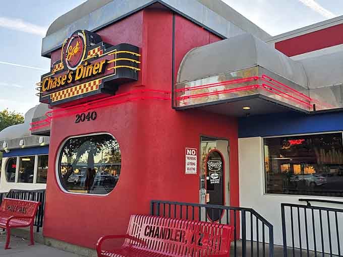 That gleaming chrome exterior isn't just for show; it's a beacon calling you home to breakfast.