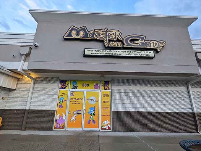 From the outside, it looks like any other strip mall tenant, but monsters are plotting something special inside.