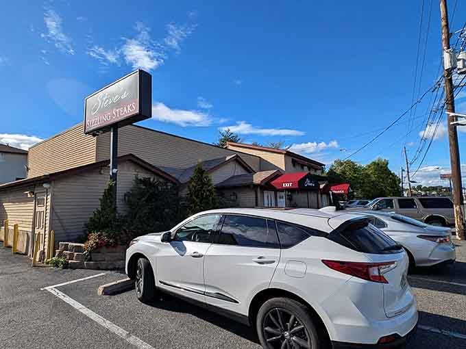 That unassuming exterior hides some of the best beef in Bergen County, proving you can't judge a steakhouse by its awning.