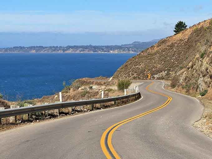 Those curves aren't just for show &ndash; Highway 1 delivers drama at every turn, with the Pacific stretching endlessly below like nature's ultimate blue screen.