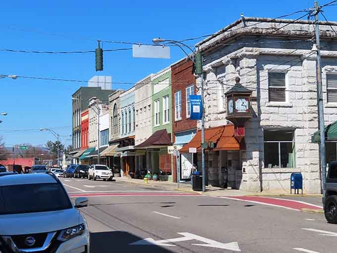 Main Street Mount Airy looks like someone built a time machine and forgot to tell anyone about it.