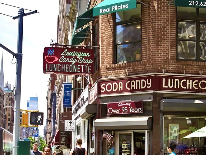 The neon sign beckons like a lighthouse for comfort food seekers&mdash;this corner of Manhattan has been satisfying cravings since Calvin Coolidge was in office.