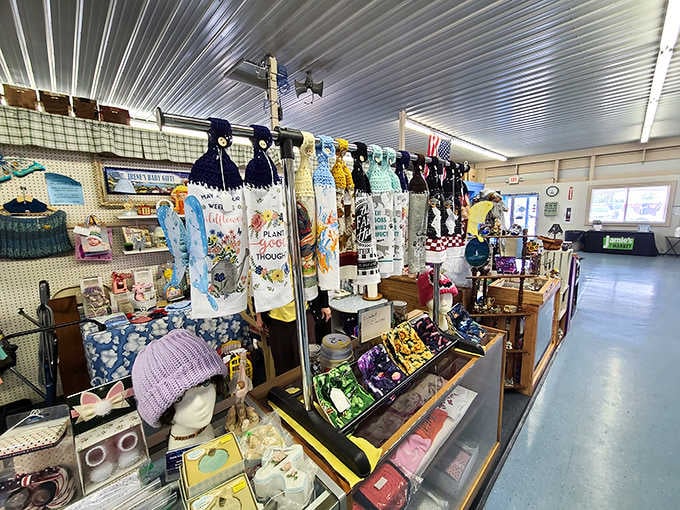 Handcrafted treasures and colorful finds create a visual feast that makes every aisle an adventure worth exploring.