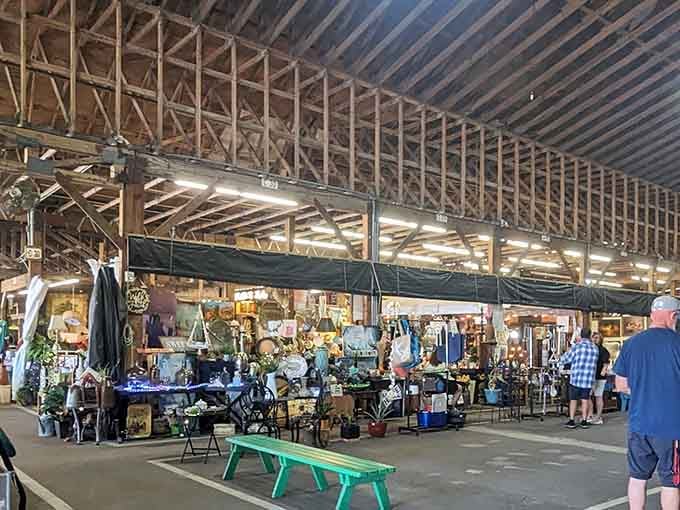 That soaring ceiling and endless rows of treasures make you feel like Indiana Jones in the world's most comfortable temple.