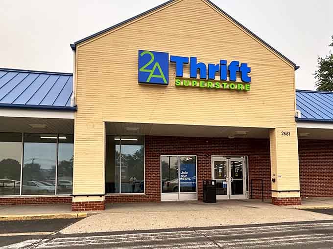 That cheerful yellow exterior isn't just inviting&mdash;it's practically begging you to come discover your next favorite thing.