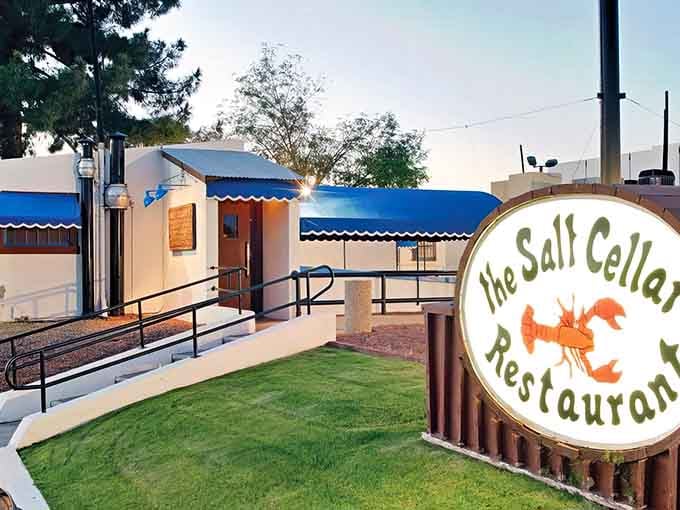 Who knew the path to exceptional lobster in the desert started with a simple walk downstairs?