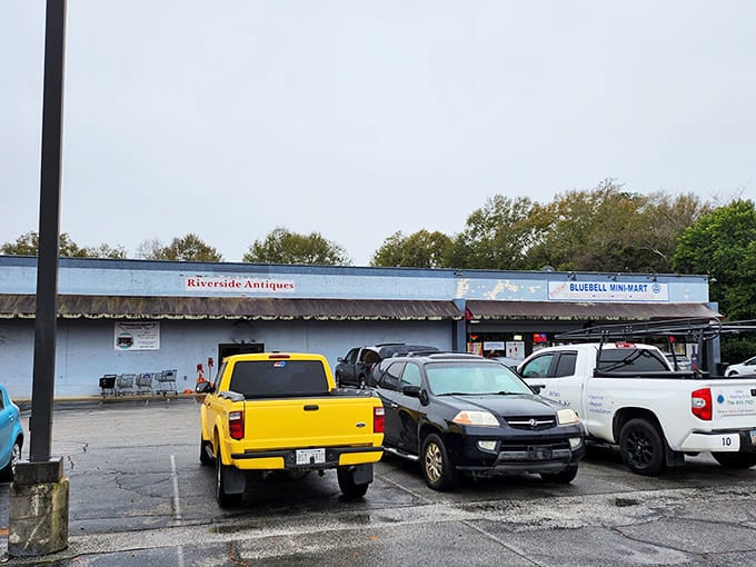 That parking lot has seen more treasure hunters than Indiana Jones ever did, minus the boulder.