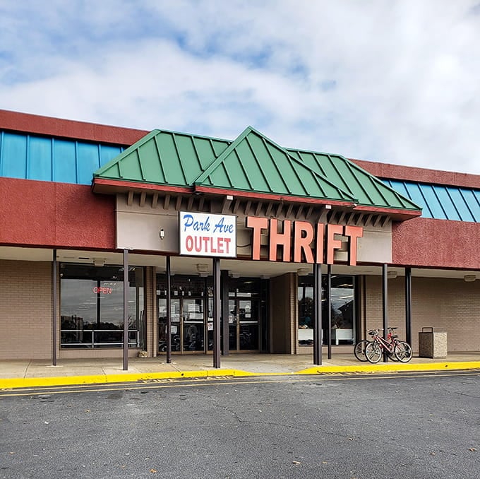 That green roof and bold signage mean one thing: your wallet is about to get a much-needed break.